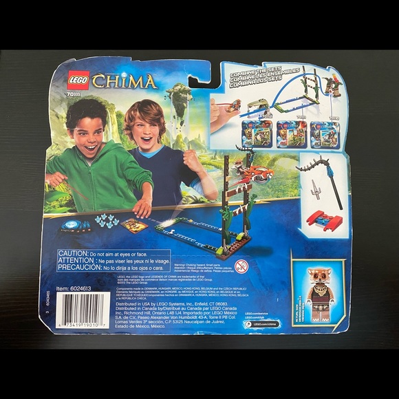 Lego | Toys | Lego 711 Swamp Jump Legends Of Chima Speedorz Furty Fox ...